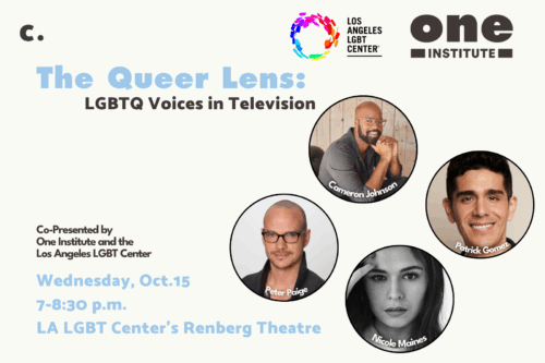 The Queer Lens: LGBTQ Voices in Television - Circa
